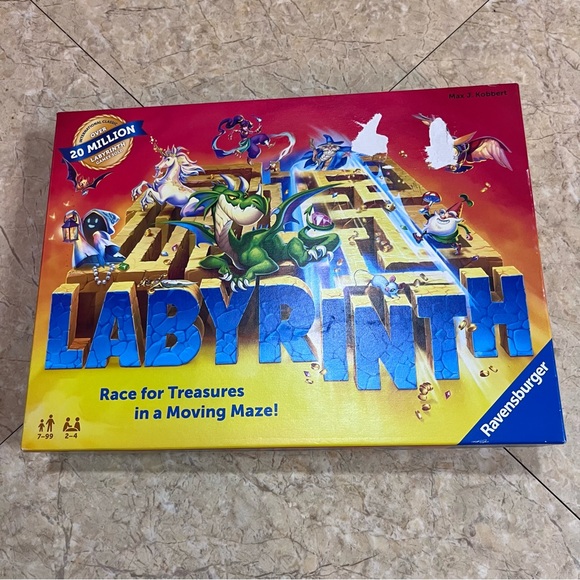 Ravensburger | Games | Ravensburger Labyrinth Family Kid Maze Board ...